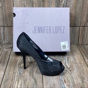 Jennifer Lopez | Shoes | Jennifer Lopez Jlblinger Pumps Heels Open Toe ...
